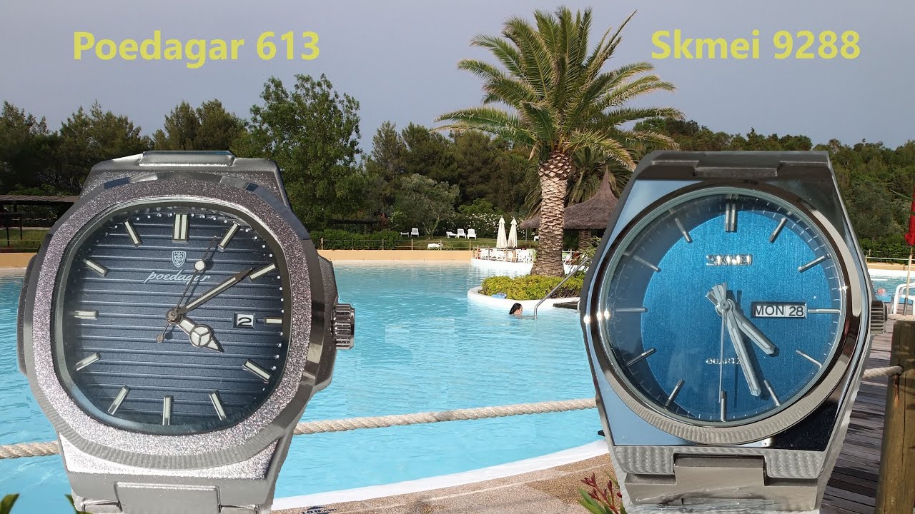 Poedagar 613 vs Skmei 9288 - YouTube