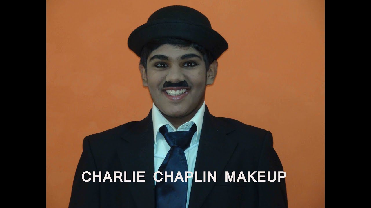 Charlie Chaplin Makeup - YouTube
