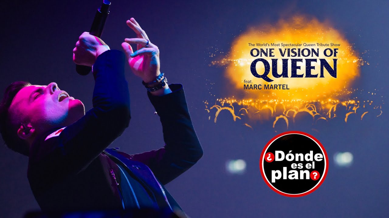 Marc Martel en ONE VISION OF QUEEN en el Auditorio Nacional - YouTube