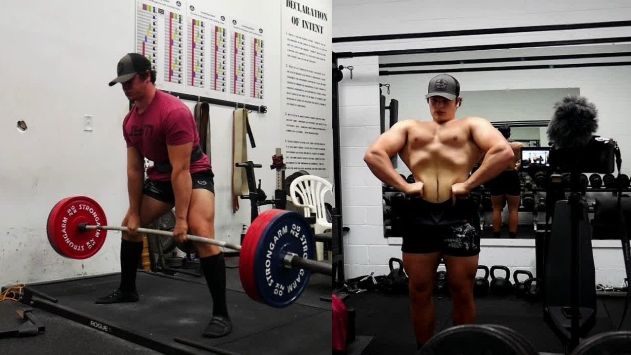 Deadlift comeback 18 years old world champion powerlifter - YouTube