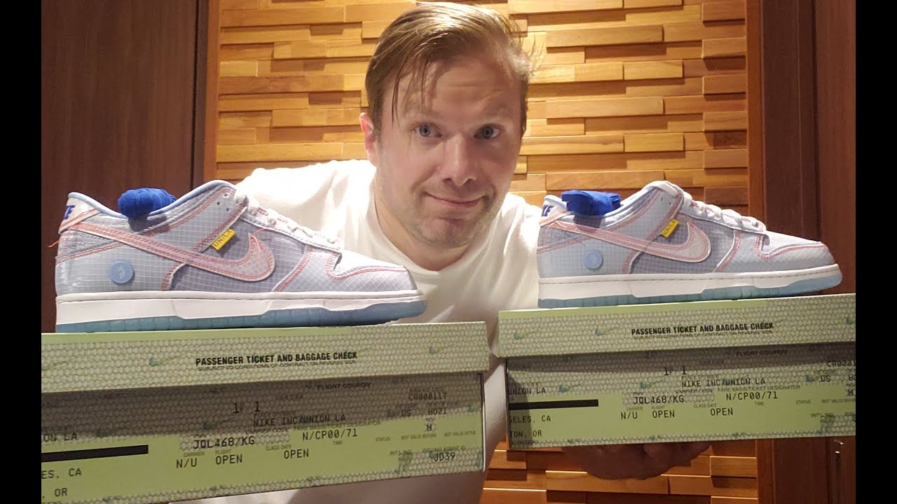 Real vs. Fake Nike Union Dunk Low - A guide and warning. - YouTube