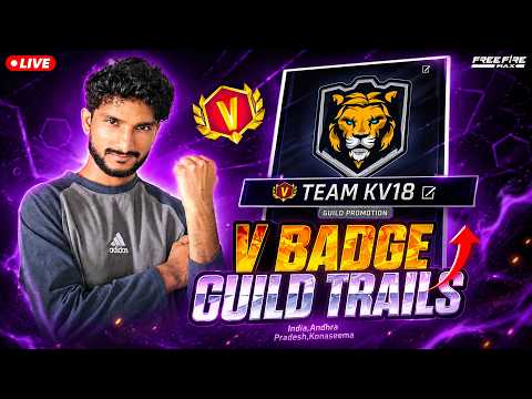 V badge Guild Test  1 VS 1  🔥🏆#kv18 #guildtest