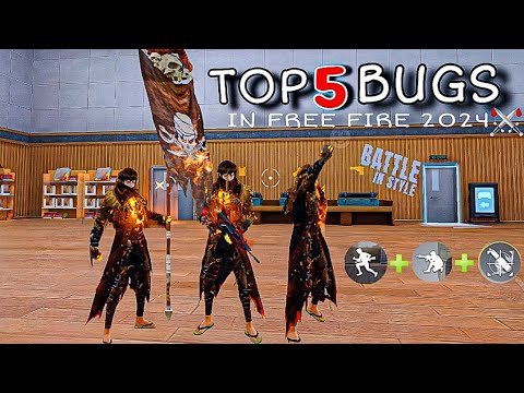 TOP 5 BUGS AND TRICKS IN FREE FIRE || SPEED BUG IN FREE FIRE || FREE ...