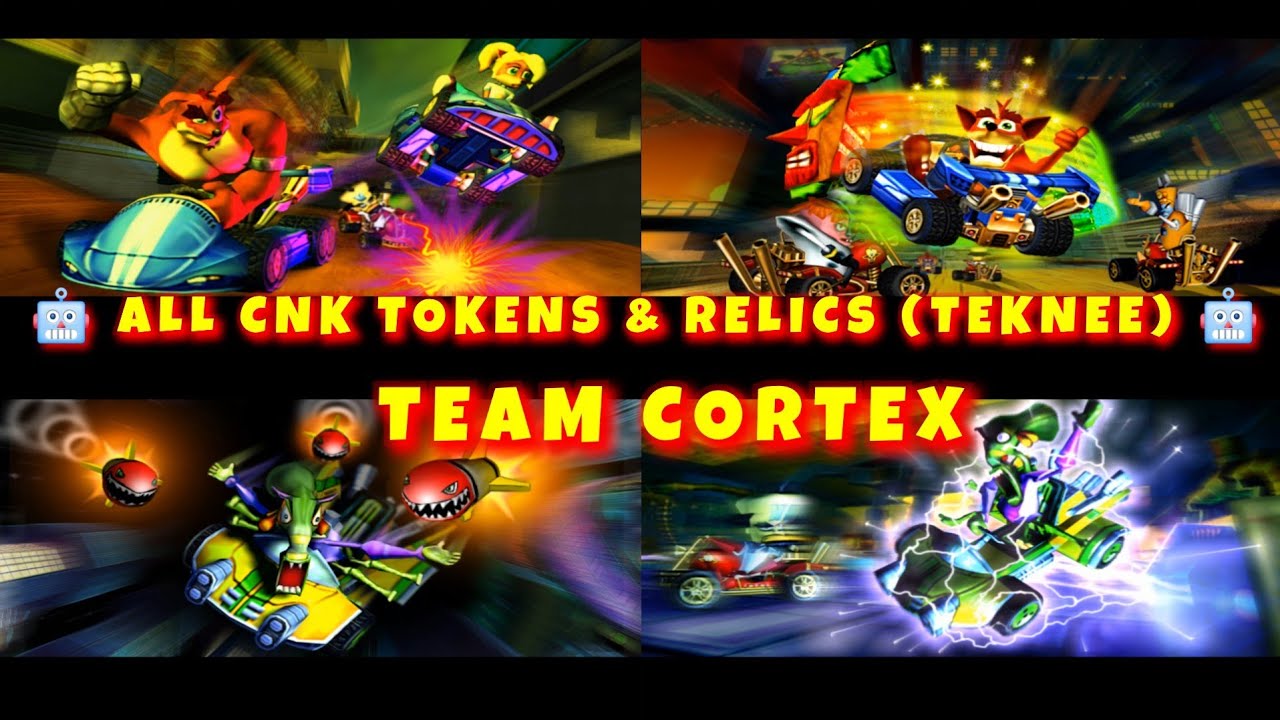 Crash Nitro Kart PS2-4K: Team Cortex [Part 8/14] (Teknee Tokens ...