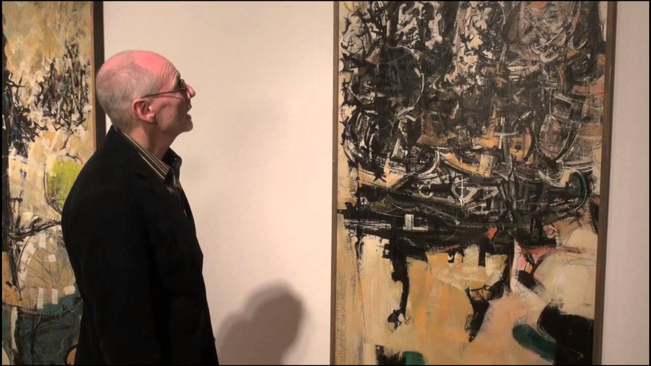 Christopher Cutts tour of Harold Town Exhibition 2014 - YouTube