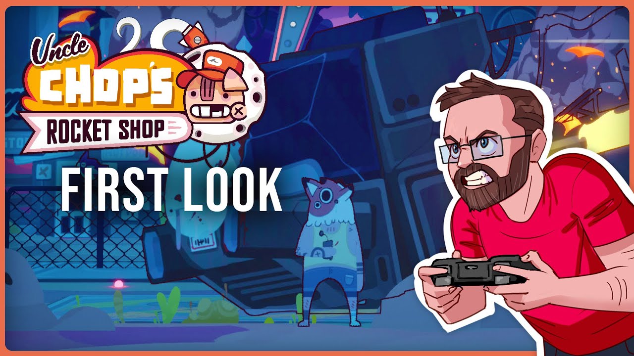 Repair Spaceships to Pay Rent - First Look at Uncle Chop's Rocket Shop - YouTube
