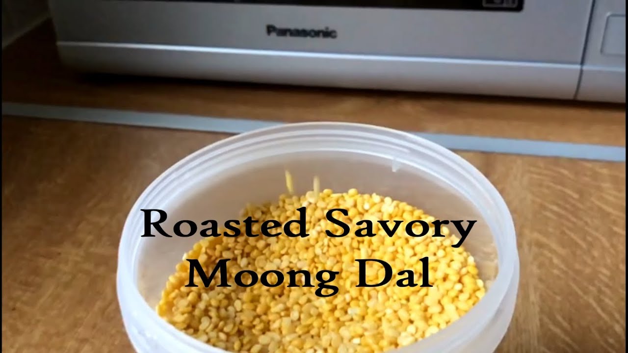 Savory Baked Moong Dal Snack | Namkeen & Crunchy Moong Dal Snack - YouTube