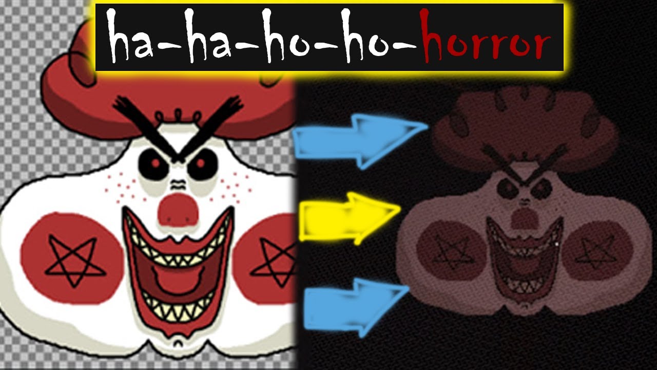 ha-ha-ho-ho-horror - Drawing The Vision And Adding It To The Game. |devlog| - YouTube