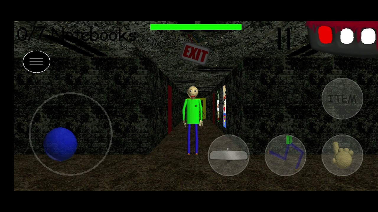 Baldi's Basics Horror edition Remastered with op mod menu (PACK) - YouTube