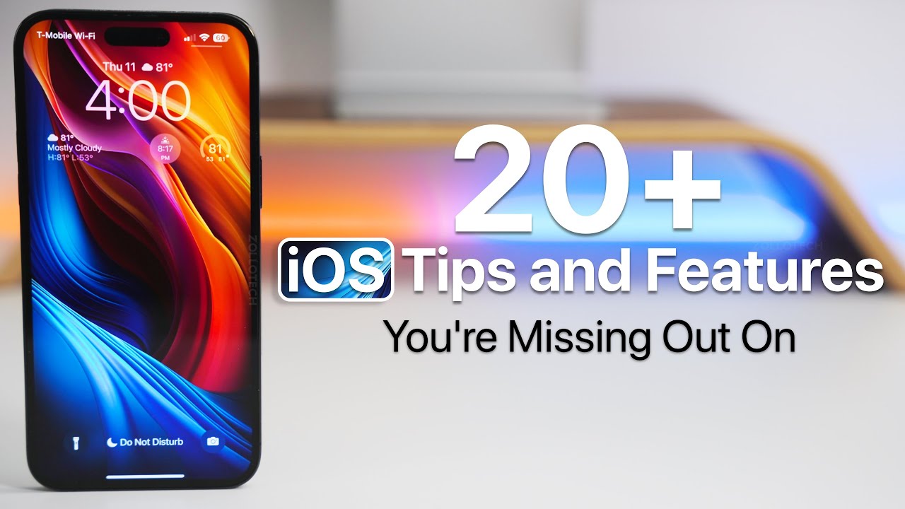 20+ iOS Tips and Features You Are Missing Out On - YouTube