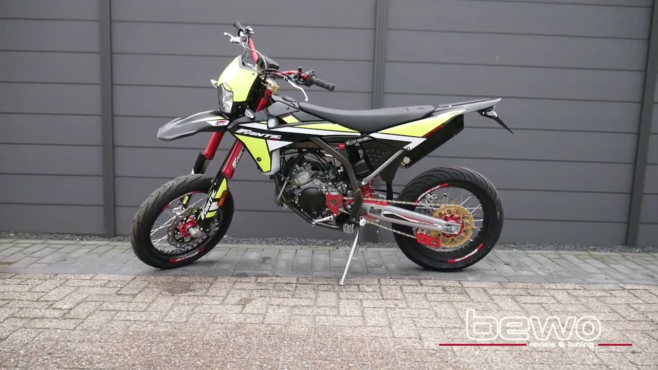 Fantic Xm50 Competion 2022 Black/ Neon - YouTube