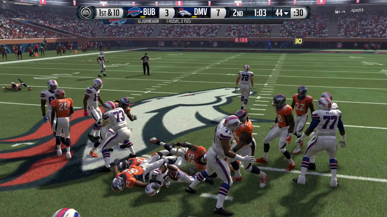 Madden 16 Ultimate Team Gameplay Vs CCPR53 | @xDpGhost - YouTube