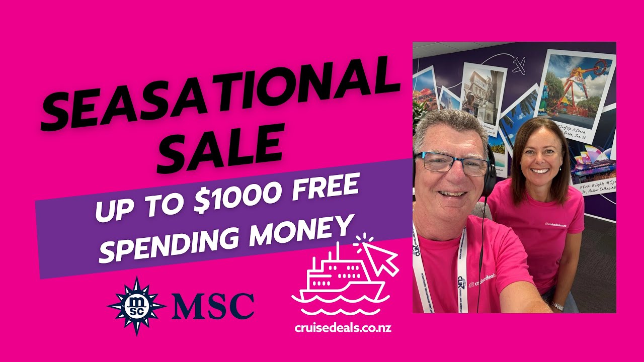 Cruise Deals SeaSational Sale with MSC Cruises - YouTube