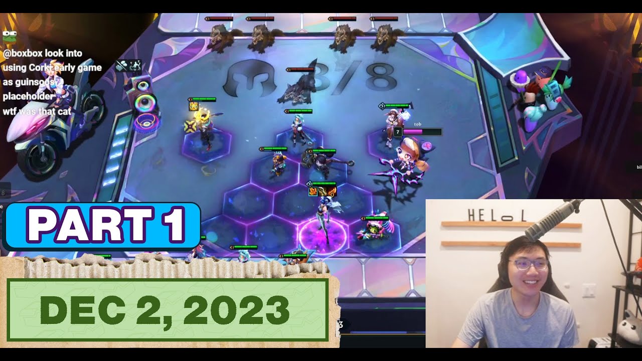 Part 1: Full TFT Stream Set 10 Patch 13.23 | TOP 12 Watch Party (ft ...