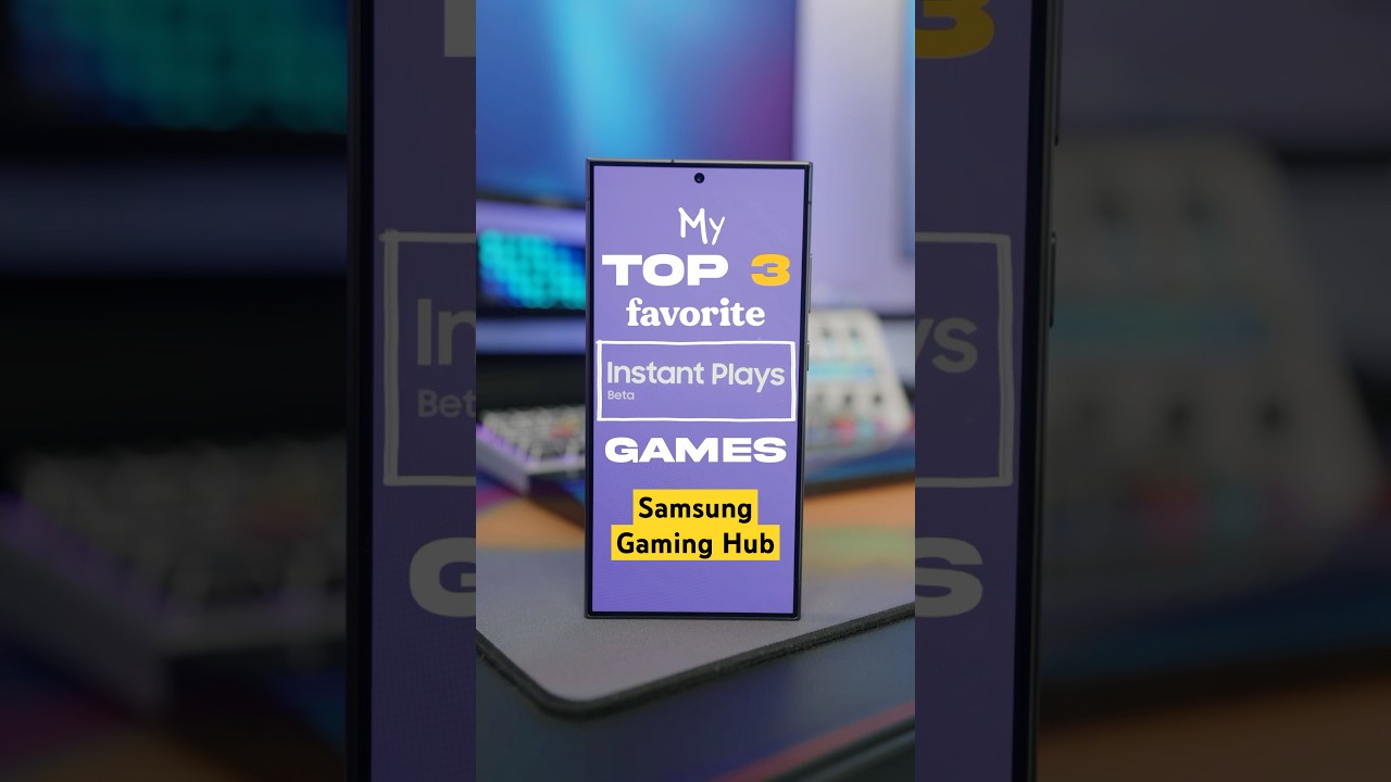 My top 5 favorite Instant Play games on Samsung Gaming Hub! 🎮 - YouTube