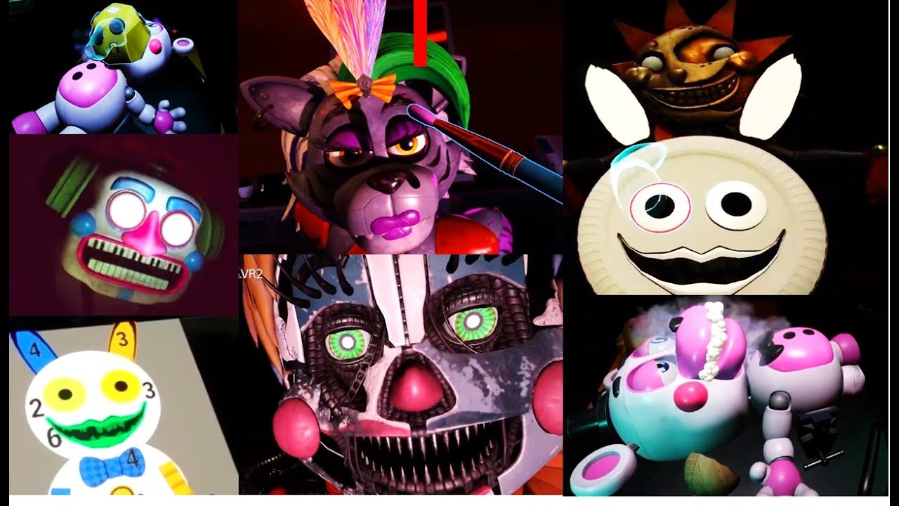 FNAF HELP WANTED 2 GAMEPLAY EASTER EGGS SECRETS - YouTube