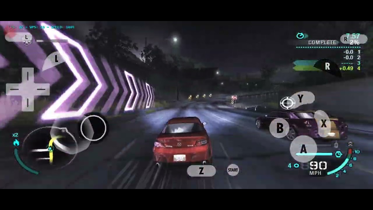 NFS Carbon GC on SD 860 (Dolphin MMJ, Poco x3 Pro) - YouTube
