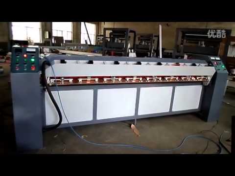 post forming machine woodworking machine from Tracy - YouTube