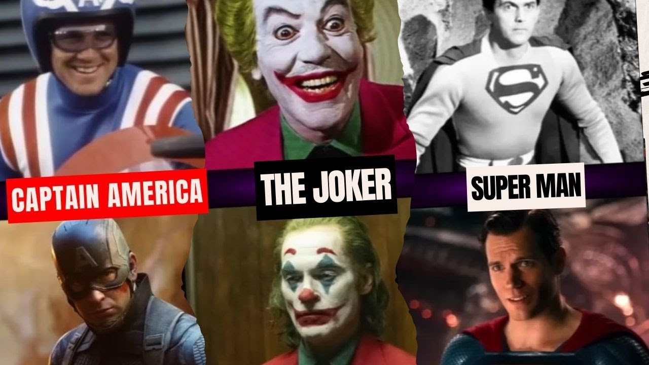 EVOLUTION OF SUPER HEROES - YouTube