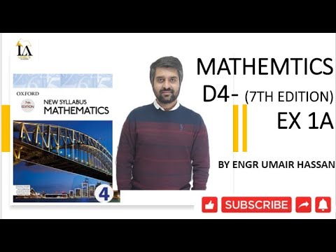 MATHEMATICS D4 7TH EDITION- EXERCISE 1A #inequalities #olevels #gcse # ...