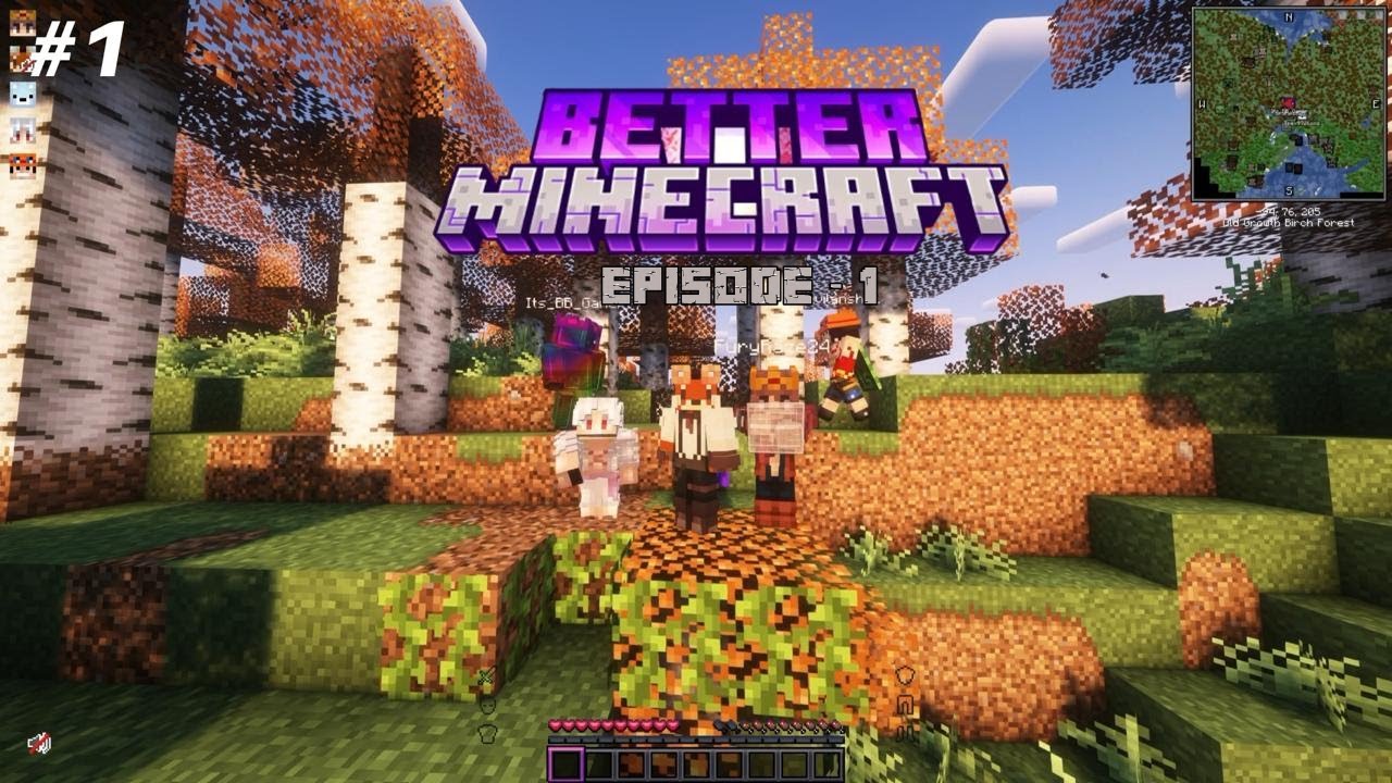 Better Minecraft Ep. 1 || Grinding for Gear in a Modded World! - YouTube