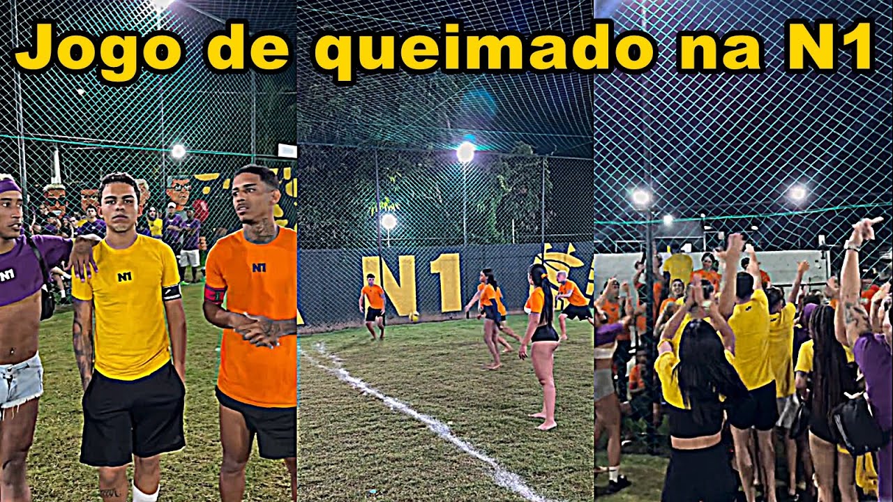 Jogo de QUEIMADA na MANSÃO - YouTube