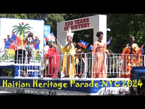 Haitian Heritage Parade New York City 2024 [4k] - YouTube
