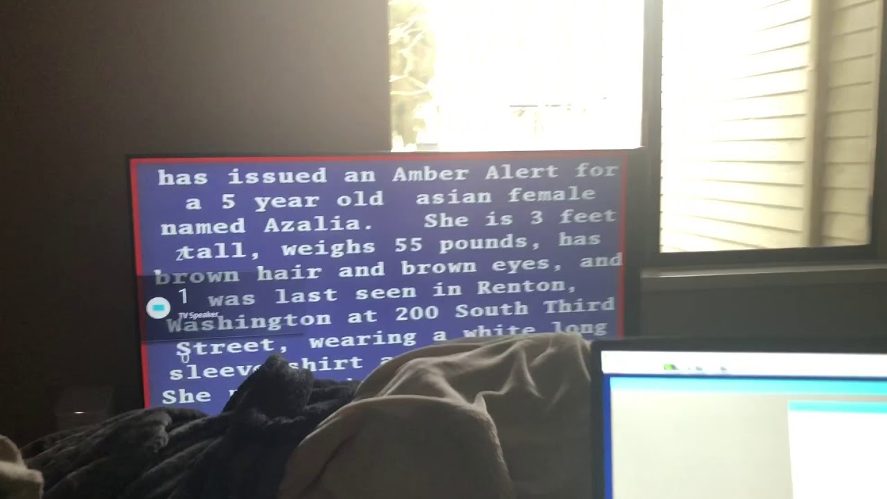 EAS Capture #102-106 - Washington State AMBER Alert - YouTube