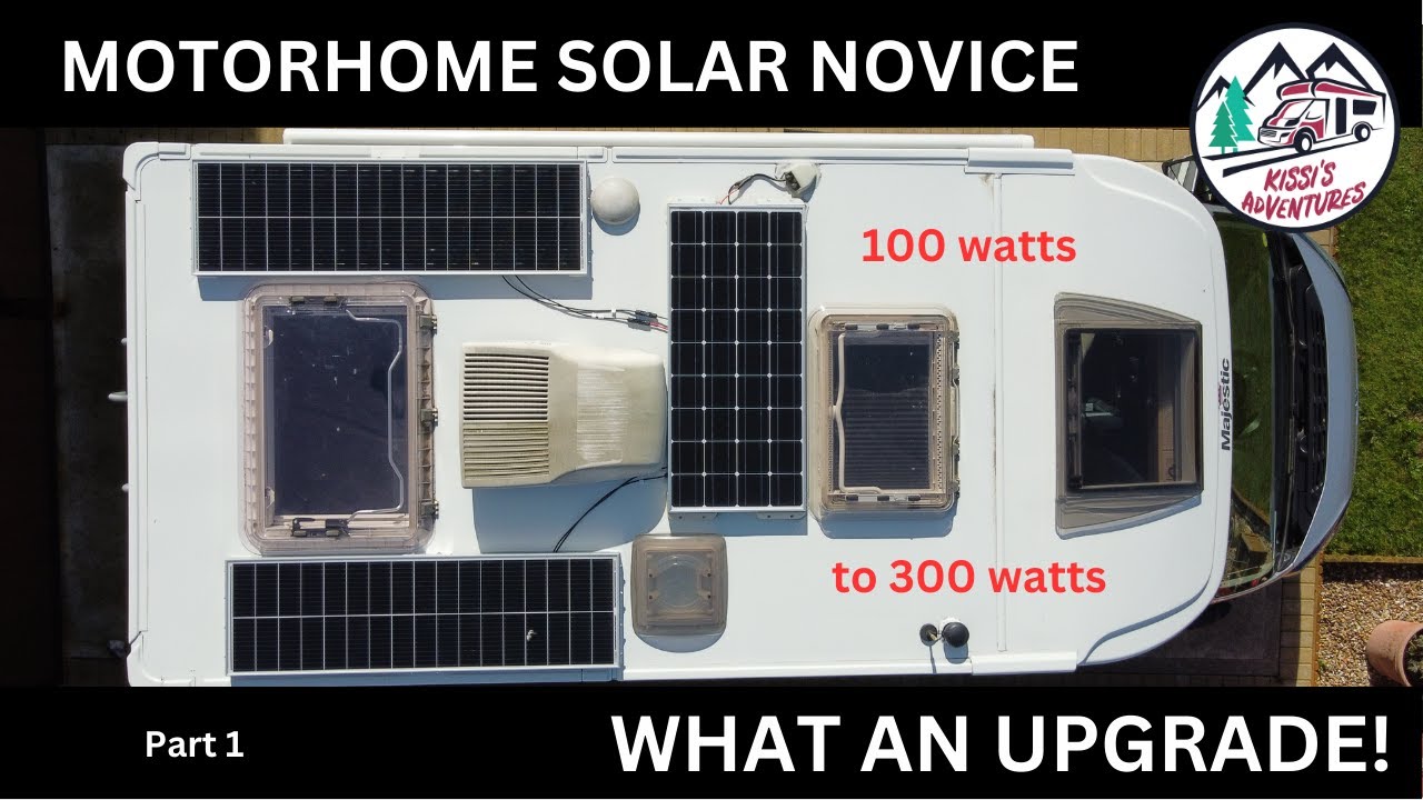 Motorhome DIY Solar Upgrade (UK). Part 1. Step by step. If I can do it, so can you! - YouTube