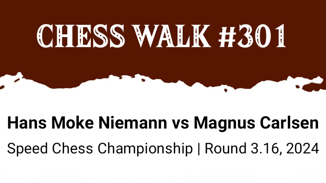 Hans Moke Niemann vs Magnus Carlsen • Speed Chess Championship | Round ...