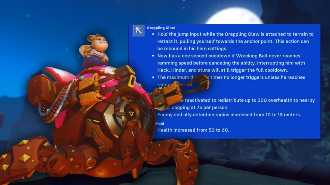 Wrecking Tanks With The New BALL REWORK On Overwatch 2 - YouTube