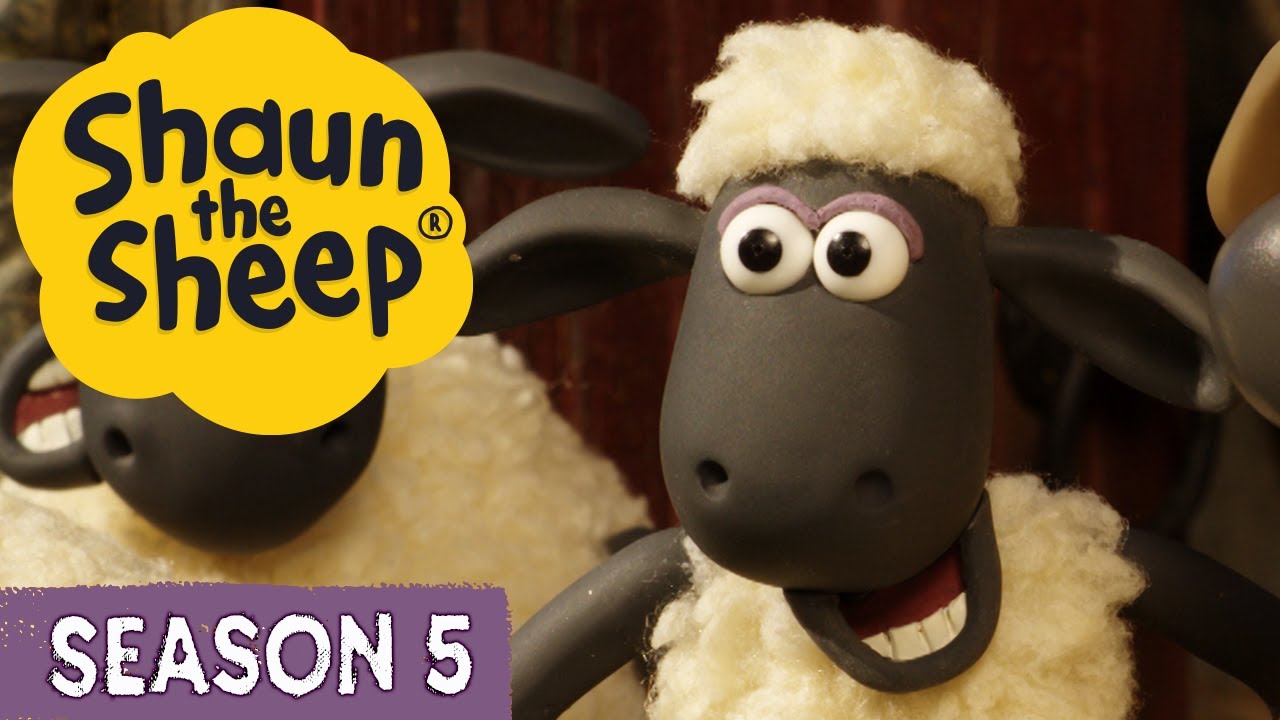 Shaun the Sheep Season 5 🐑 Full Episodes (16-20) 🦔 Dragons, Magic ...