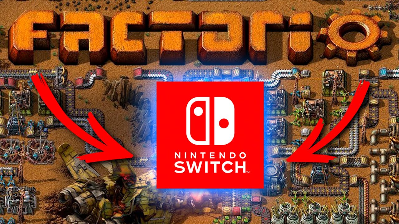 Lançou FACTORIO pra NINTENDO SWITCH??? Isso é Jogável lá? - YouTube