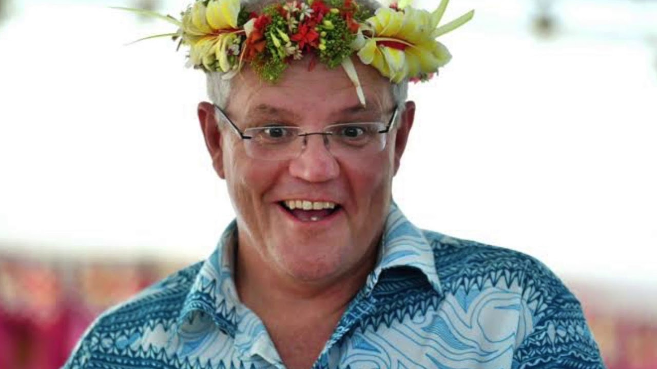 curb your trip to hawaii scott morrison - YouTube