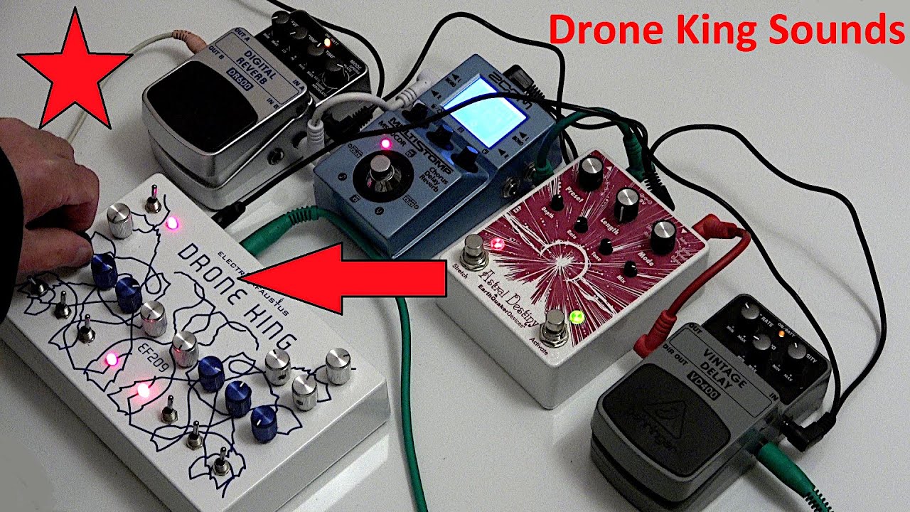 Alien Planet Sounds - Drone King Thru Behringer VD400 Astral Destiny ...