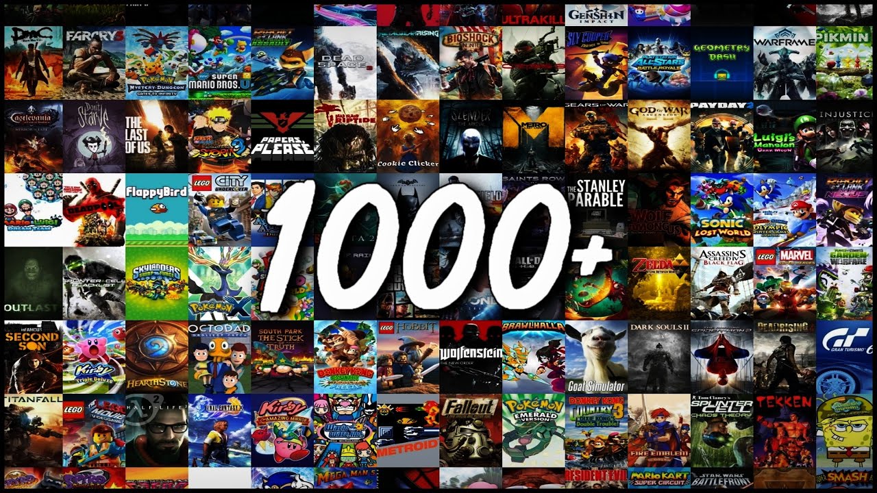 Ich ranke 1000+ Games aus allen Genres in einer gigantischen Tierlist ...