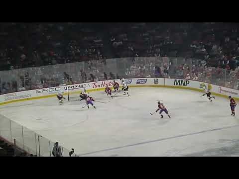 Xavier Simoneau of the Laval Rocket scores vs. the Belleville Senators 4/18/25 - YouTube