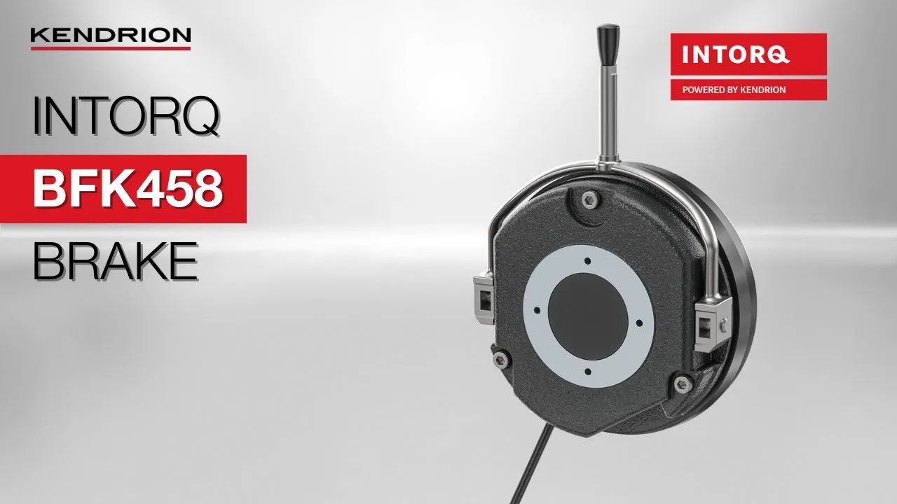Spring-Applied Brake INTORQ BFK458 - YouTube