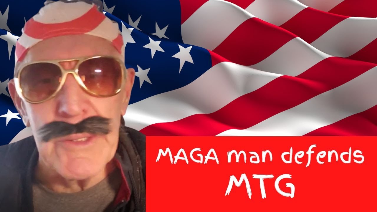 MAGA man stands up for MTG - YouTube