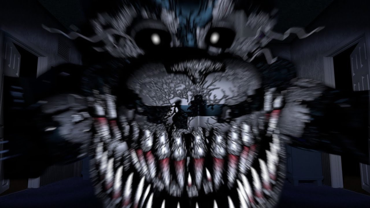 beating FNAF 4 in ONE video... - YouTube
