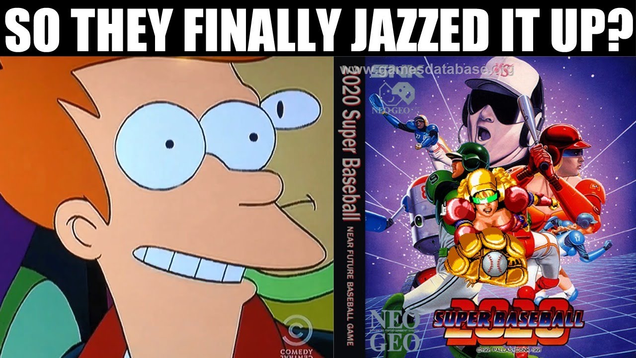 2020 Super Baseball (Neo Geo CD) - Playthrough - YouTube