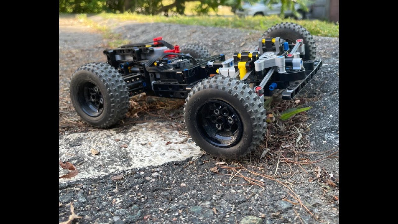 Lego Technic fast rc car with buwizz - YouTube