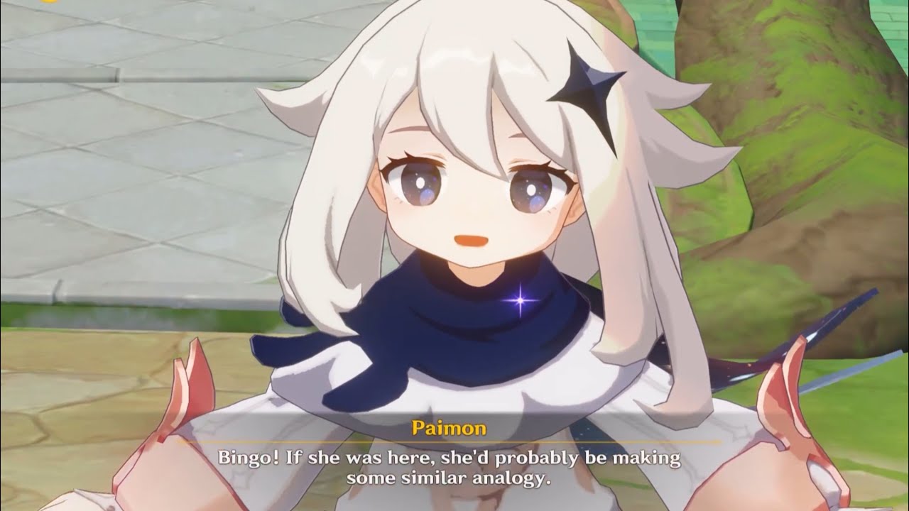 Paimon can imitate Nahida Speech | Genshin Impact Moments - YouTube