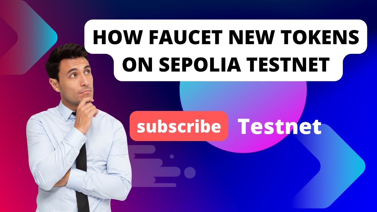 How to faucet new tokens on Sepolia testnet. Token acquisition. - YouTube