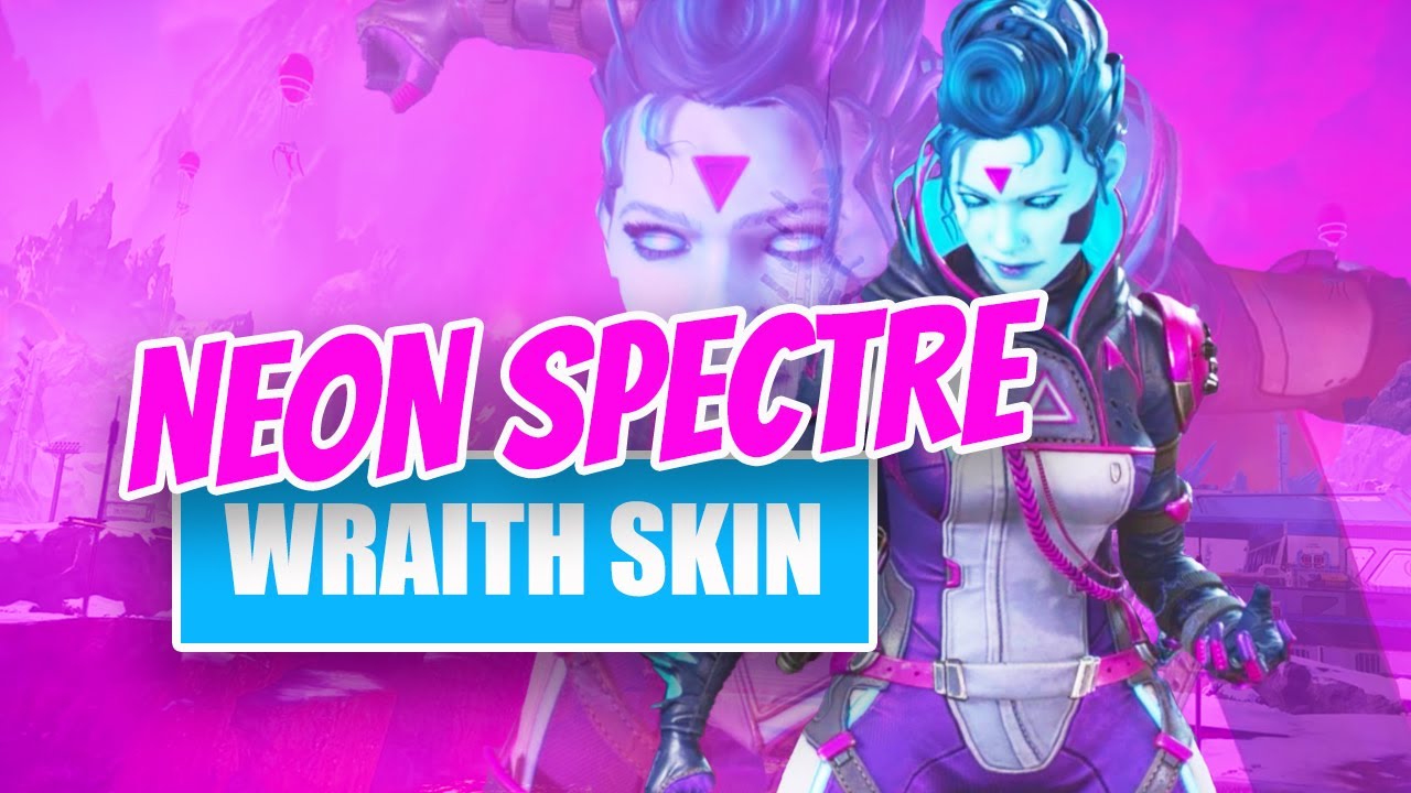 Getting WINS with the *NEON SPECTRE* WRATIH skin - (Apex Legends Season ...