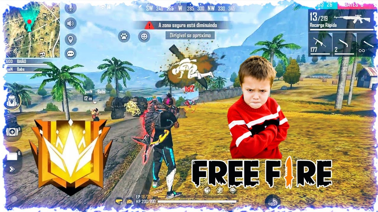 subiendo al rango máximo free fire, mi primer directo - YouTube