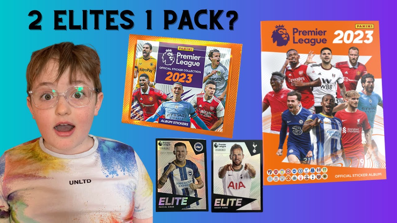 2 ELITES 1 PACK? - Premier League Sticker Packs - YouTube