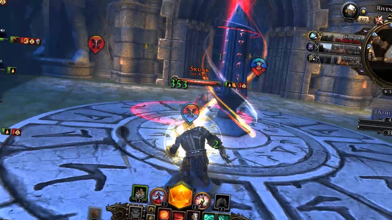 Neverwinter trickster rogue pvp lvl 20-29 - YouTube