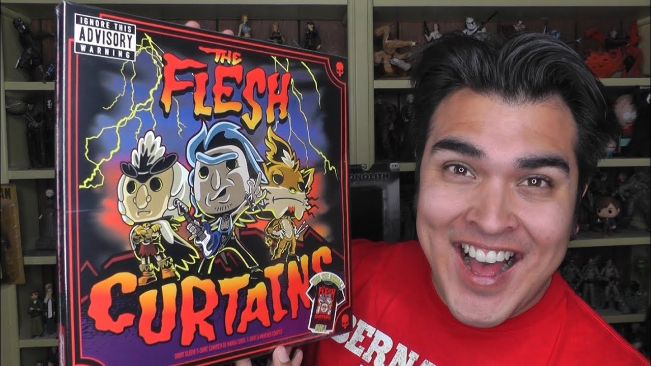 Rick and Morty THE FLESH CURTAINS Funko t-shirt review - YouTube