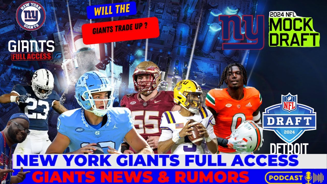 New York Giants Full 7 Round Mock Draft!! Volume 3 - YouTube